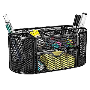 Amazon Basics Mesh Desk Office Organizer