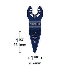 Norske Tools NOTP229 Caulking Scraper Oscillating Multi Tool Accessory Blade for Removing Sealants