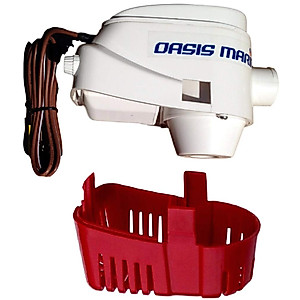 OASIS MARINE Automatic bilge pump (1100 GPH 1-1/8" hose outlet)