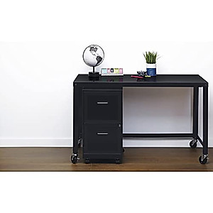 Lorell File Cabinet, Black -