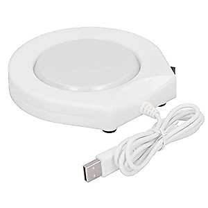 Coffee Heater Pad, Coffee Cup Warmer Perfect Gift Multipurpose 4.5x4.5x0.8inch for Home Office for Picnics Camping for Coffee Tea Milk for Travel
