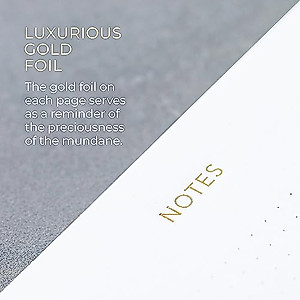 Pinesman - Dotted Luxury Notepad Mouse Pad - Executive's Memo Pad - Paper Desk Pad - Gold Foiled