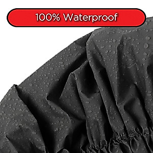 Donna Premium Collection Super Jumbo Shower Cap 2 Packs (Black)