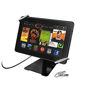 Universal Tablet Holder - CTA Universal Anti-Theft Security Grip Holder with Metal Stand for Tablets iPad 10.2" (7th/ 8th/ 9th Generation), & Other 7–10" Tablets (PAD-UATGS)