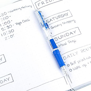 Pentel QUICK CLICK Mechanical Pencil (0.5mm), Blue Barrel, Box of 12 Pencils (PD215C)