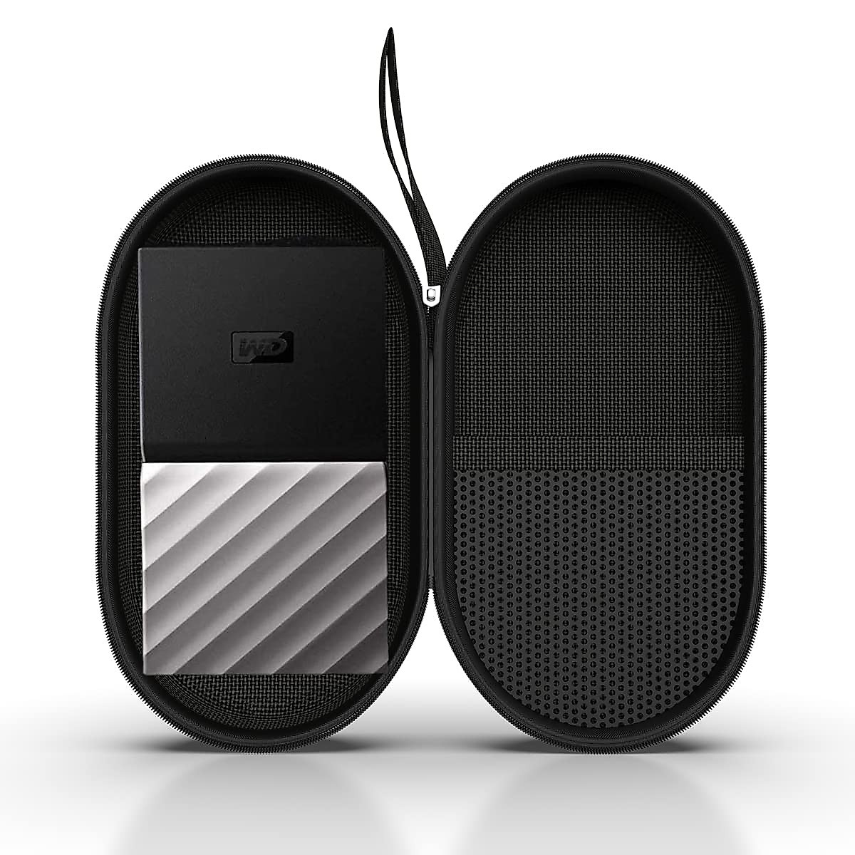 Agoz Hard Protective Carry Case for Western Digital WD MY PASSPORT SSD 512GB / 256GB / 1TB / 2TB Portable External Hard Drive - WDBKVX0020PSL-WESN, WDBKVX0010PSL-WESN, WDBKVX5120PSL-WESN, WDBKVX2560PS