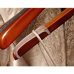 The Great American Hanger Company Dark Grey Adhesive Strips, Box of 100 Non-Slip Grips Compatible with All Hanger Types