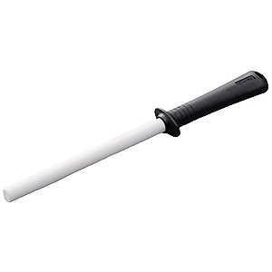 Kyocera Ceramic Sharpener, Knife Sharpener, Manual Knife Sharpener (Stainless Steel, Titanium, Steel), For Gardening, Cutlery, Scissors, Sickle, Fine Ceramic Whetstone, Sharpener CS-10-N