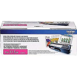 Brother TN-315M Toner Cartridge Magenta - 1 Pack In Retail Packing