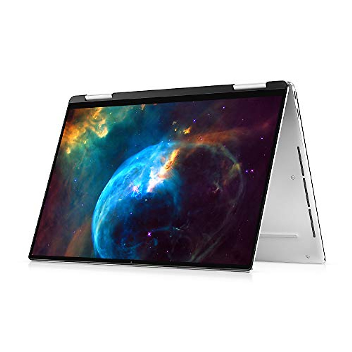 Dell XPS 13 7390 2-in-1 Convertible, 13.4 inch FHD+ Touch Laptop - Intel Core i7-1065G7, 32GB LPDDR4x RAM, 512GB SSD, Intel Iris Plus Graphics, Windows 10 Home - Platinum Silver, Black Interior