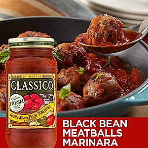 Classico Marinara with Plum Tomatoes & Olive Oil Pasta Sauce (24 oz Jar)