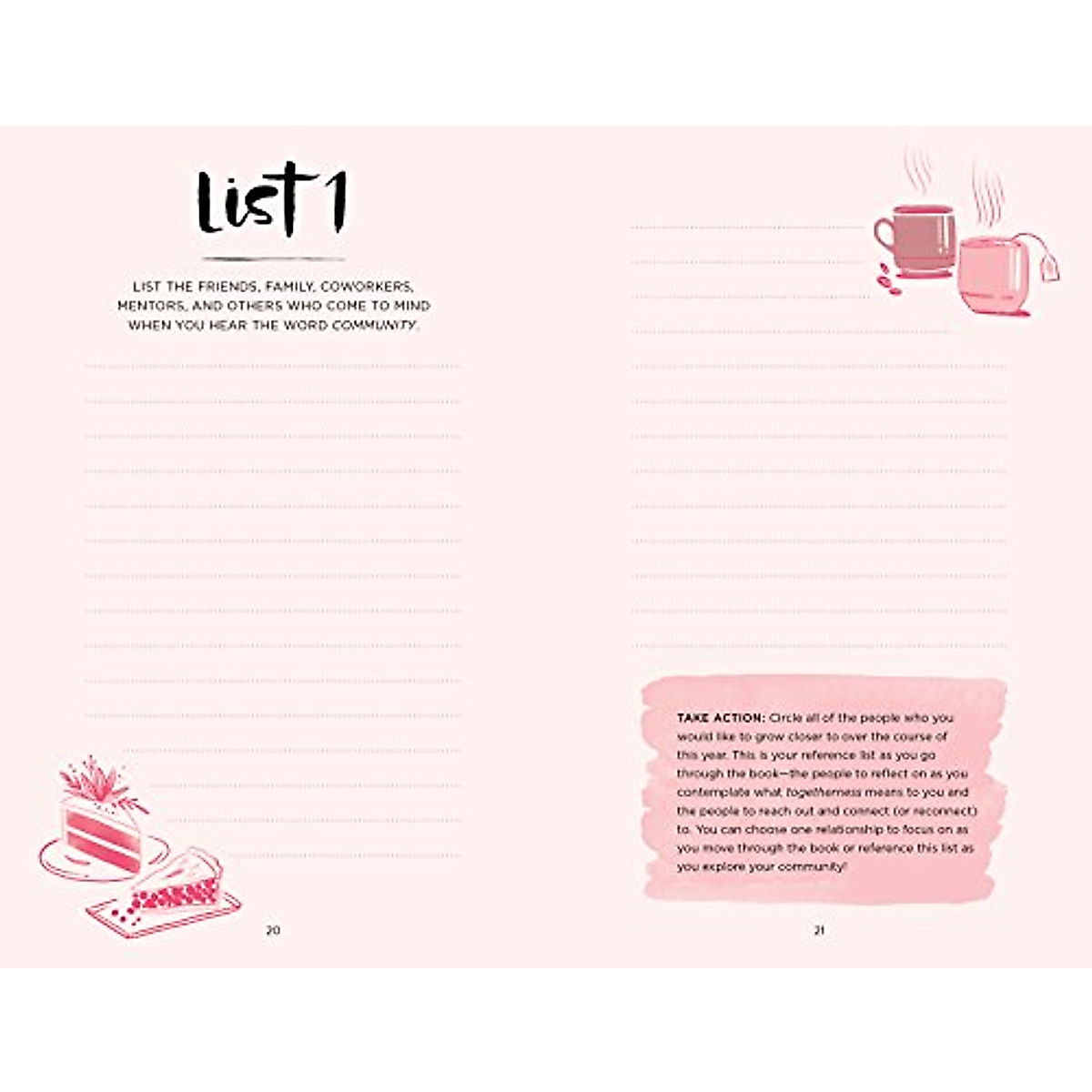 52 Lists for Togetherness: Journaling Inspiration to Deepen Connections with Your Loved Ones (A Weekly Guided Mindfulness and Positivity Journal for Women to Nurture Relationships)