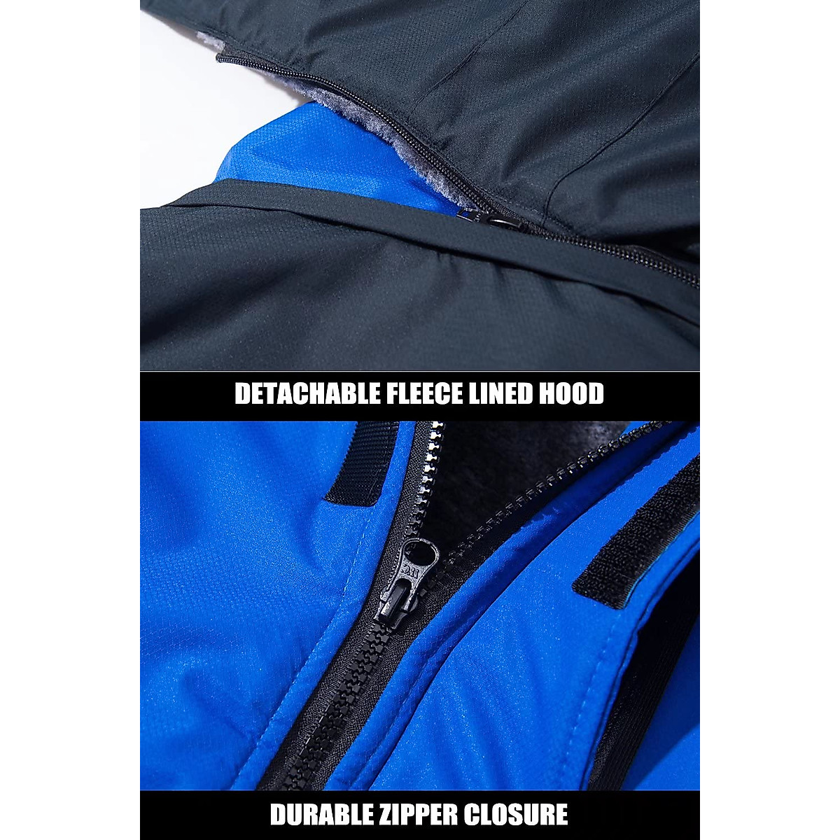 MAGCOMSEN Tactical Jacket Men Snowboard Snow Rain Jacket Winter Jacket Military Jacket Ski Jacket Winter Coats for Men Waterproof Jacket Parka Work Jacket