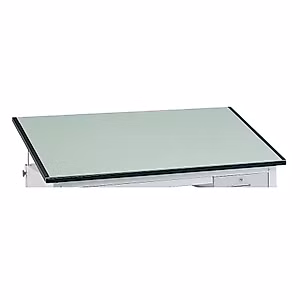 Safco Products 3952 Precision Table Top, 60" W x 37 1/2" D for use with 3962GR Table Base, Sold Separately, Green