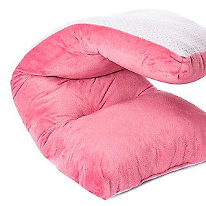 JAMPAYANG Bench Cushion, Non-Slip Tufted Bench Cushions for Swing, Shoe Storage, Window Seat (36"x14", Pink)