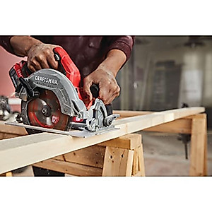 CRAFTSMAN V20 Cordless Circular Saw, 7-1/4 inch, Bare Tool Only (CMCS550B)