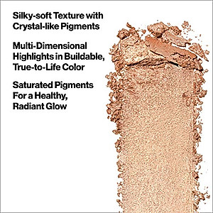 Highlighter Makeup by Revlon, Skin Lights Prismatic Powder Face Makeup, Natural Glow, Shimmer Finish, 201 Daybrak Glimmer, 0.28 Oz