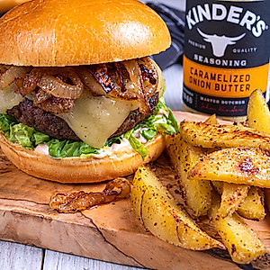 Kinder's Organic Caramelized Onion Butter, Premium Quality Seasoning, MSG Free, USDA Certified Organic, 12 oz