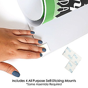 Big Dot of Happiness Let's Go Glamping - Camp Glamp Happy Birthday Decorations Party Banner