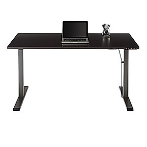 Realspace® Magellan Performance Electric Height-Adjustable Standing Desk, 60" W, Espresso
