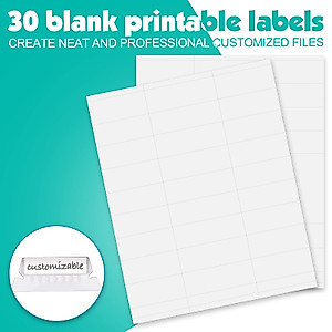 HERKKA Extra Capacity Legal Size Hanging File Folders, 30 Pack Reinforced Legal Size Hanging Folders with Heavy Duty 2 Inch Expansion, Designed for Bulky Files, Medical Charts, Assorted Colors