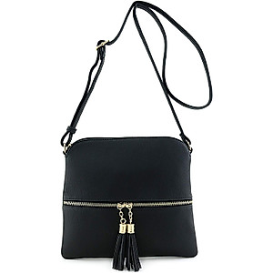 Janin Handbag Women's Crossbody Bag with Tassel