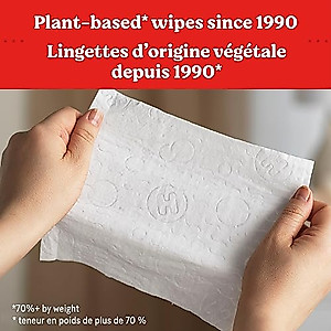 Huggies Calm Baby Diaper Wipes, Unscented, Hypoallergenic, 10 Push Button Packs (560 Wipes Total)