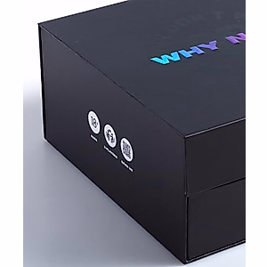 Why Not? Fun and Romantic Board Game for Couples - 170 Cards with Conversations Dares and More for 2 Players