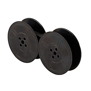 "Package of Two" Hermes 3000 Typewriter Ribbon, Compatible, Black, Twin Spool