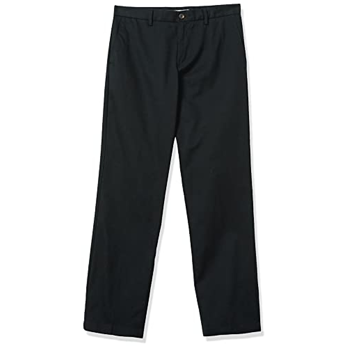 Amazon Essentials Men's Classic-Fit Wrinkle-Resistant Flat-Front Chino Pant (Available in Big & Tall), Black, 29W x 32L