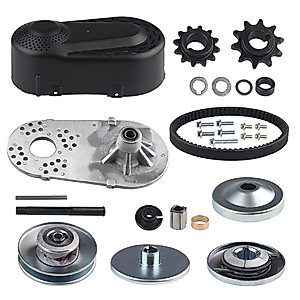 WATERWICH Go Kart 212CC Torque Converter Clutch Kit Replacement for Comet TAV2 218353A 3/4" 30-75 Manco 10T #40/41 and 12T #35 Chain CVT 30 Series Engine Clutch