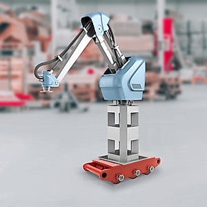 HETEPPTR Machinery Mover 8T Heavy Duty Dolly Skate Roller 17600lbs Machinery Skate Dolly with 360°Rotation Cap and 6 Rollers for Transportation (Red)