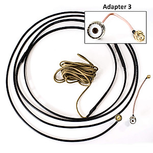 Turns Your Portable Hand Held or Vehicle Ham Radio Into a Survival Tool Choose The Right Adapter for Your Radio SMA Female Fits Radios Wouxum Any Tone Baofeng