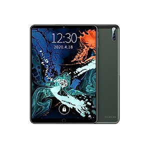HUIOP Metal Tablet, 10.1'' Metal Tablet with MT6592 Eight-core Processor 1280 * 800 Resolution 2GB+32GB Memory Support 2G/3G Calls Green+Black US Plug