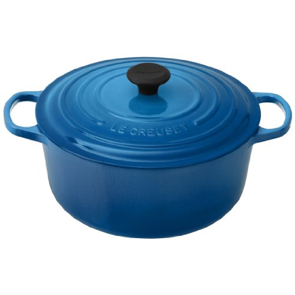 Le Creuset Enameled Cast Iron Signature Round Dutch Oven, 7.25 qt., Marseille