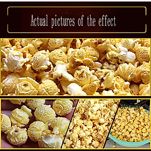 SchAan chinese popcorn maker high pressure popcorn makerTraditional Old-Fashioned Popcorn Machine, Mini Hand Popcorn Machine, Stainless Steel Popcorn Machine