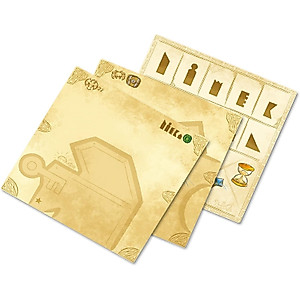 Shadow Glyphs Logic Puzzle Board Game | LogiQuest Puzzle Adventure Game | Kids & Family Puzzle Game | Includes 40 Puzzles | Convenient Portable Case | Ages 8+ | 1 Player | Avg. Playtime 15 Minutes