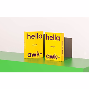 hella awk-ward Real Talk Expansion Pack - Fun Conversation Starter Game for Parties & Adult Friends