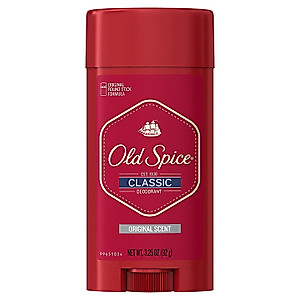 Old Spice Classic Deodorant Stick, Original 3.25 oz ( Pack of 5)