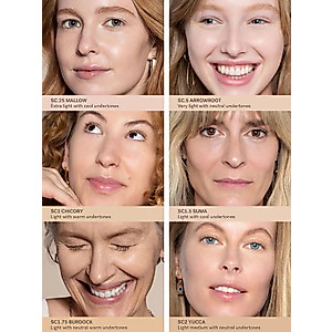 ILIA - True Skin Serum Concealer | Non-Comedogenic, Cruelty-Free, Vegan, Safe For Sensitive Skin, Reduces Appearance of Dark Circles + Blemishes (Yucca SC2, 0.16 oz | 5 ml)