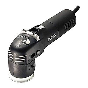 Rupes LHR 75E Mini Random Orbital Polisher - Specially Built For Use on Hard to Reach Areas, Difficult Shapes & Spot Repairs