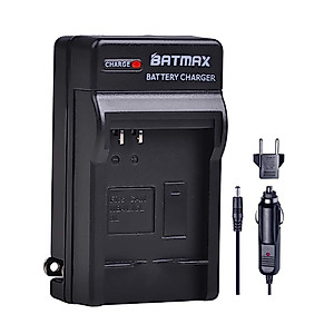 Batmax 2Pcs 1200mAh NB-8L Batteries + Charger Kits for Canon PowerShot A2200 is,A3000 is,A3100 is,A3200 is,A3300 is Digital Cameras