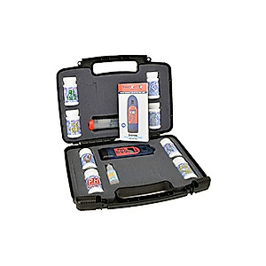 ITS 486201-KM Pool Exact EZ Photometer Master Pool Test Kit | 10 Parameters - F/C/T Chlorine, pH, Alkalinity, Calcium, Cyanuric, Copper, Salt, & Phosphate | 25 Tests All Parameters | NSF Certified