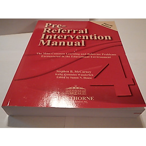Pre-Referral Intervention Manual-Fourth Edition