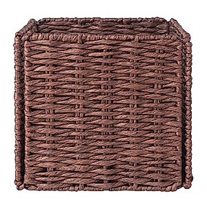 Winsome Wood Tessa Basket, Walnut