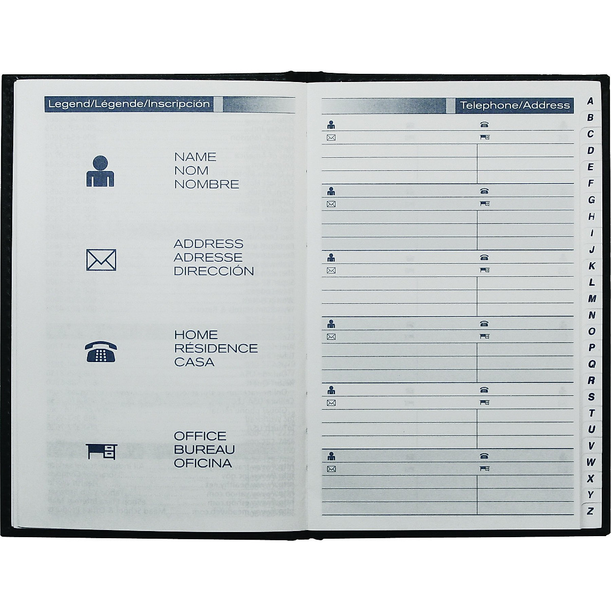 67144 Mead Address Book. 52 sheets 7 3/4" x 5 1/8" - Pack of 1
