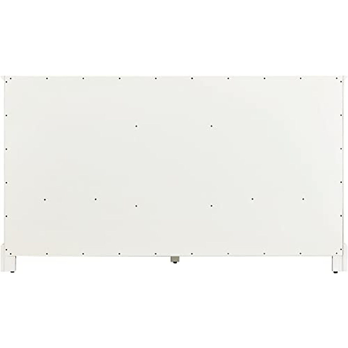 Signature Hardware 953528-60-RUMB-1 Quen 60" Free Standing Double Vanity Set with Wood Cabinet, Vanity Top and Rectangular Undermount Vitreous China Sink - Single Faucet Hole