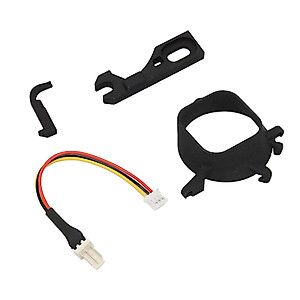 Mini Fan 3D Print Mount Kit, Stable Console Brushless Mount Professional Keep Silent for Game Controller