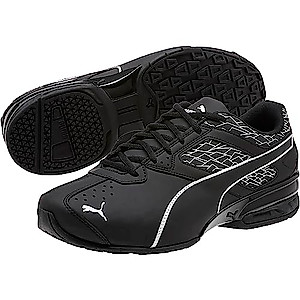 PUMA Mens Tazon 6 Cross Trainer, PUMA Mens Black-PUMA Mens Black, 9.5