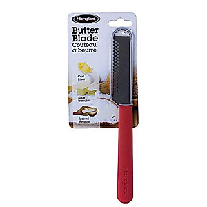 Microplane Blade Butter Spreader, One Size, Red (41151)